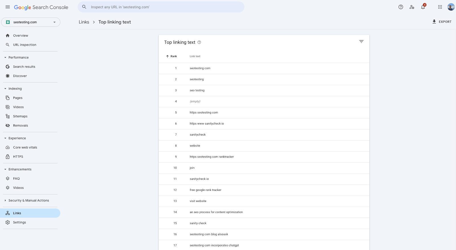 How to Use the Links Report in Google Search Console | SEOTesting